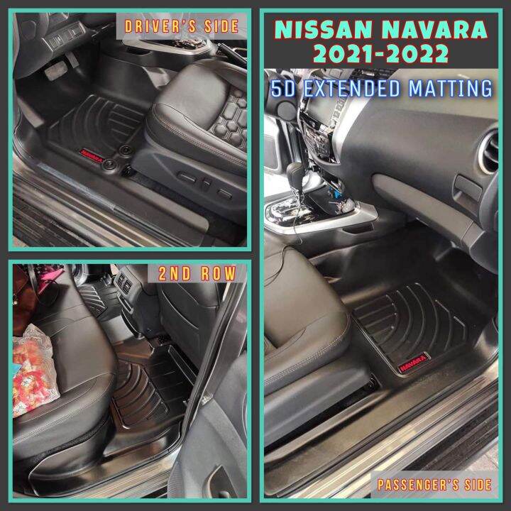 NISSAN NAVARA 2021-2024 5D DEEP DISH MATTING | Lazada PH