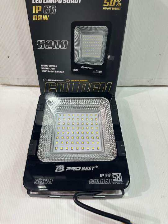 Lampu Sorot Led 200 Watt 200W SMD PUTIH | Lazada Indonesia