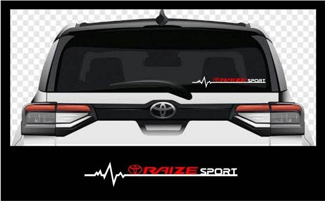 Raize Sport Sticker for Toyota Raize | Lazada PH