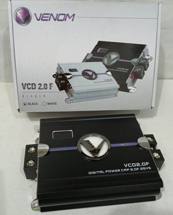 kapasitor venom Diablo kotak 2.0F digital power capasitor venom 2.0F 25 ...