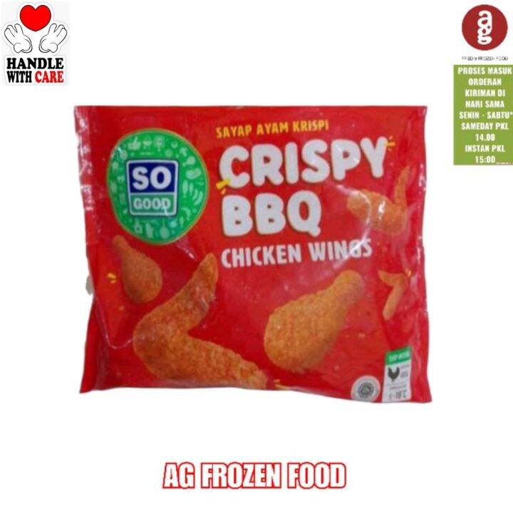 So good crispy bbq chiken wing 500 gram | Lazada Indonesia