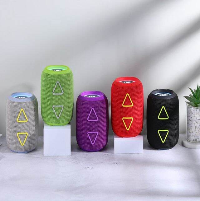 T&G TG655 TWS Bluetooth V5.3 Portable Wireless HiFi Sound Quality Splashproof Speaker support TF ...