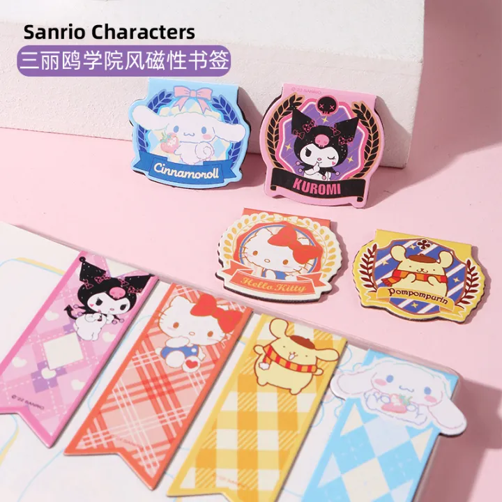 Sanrio College Style Cinnamoroll Kuromi Pudding Dog Hello Kitty Cute ...