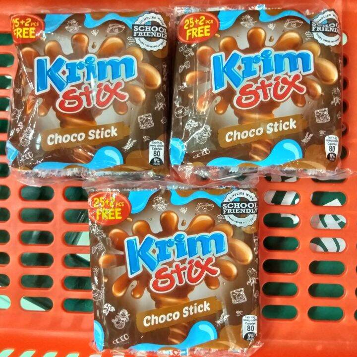 Krim Stix Choco Stick (129.6g x 3packs) | Lazada PH