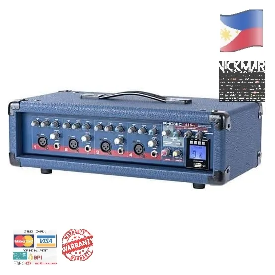 PHONIC POWERPOD 415RW POWERED MIXER | Lazada PH