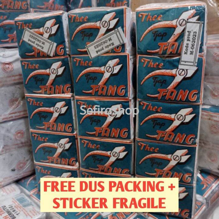 TEH TANG BIRU 40 GRAM / Thee Tjap Tang Tubruk Wangi Angkringan | Lazada ...