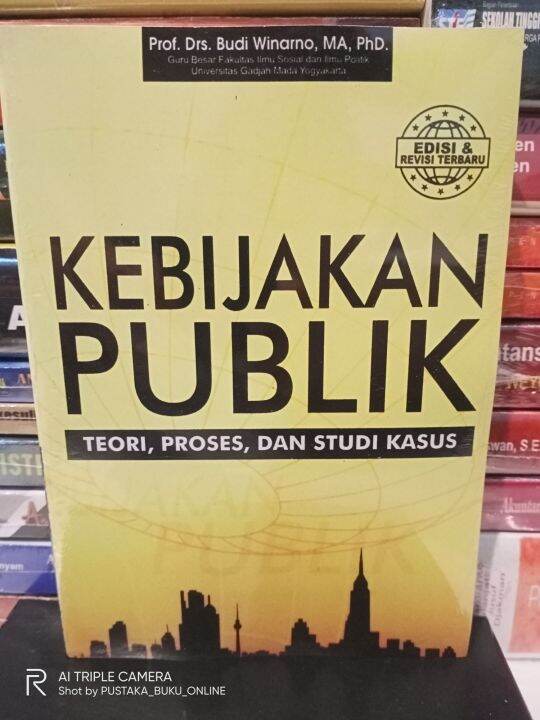 KEBIJAKAN PUBLIK - BUDI WINARNO | Lazada Indonesia