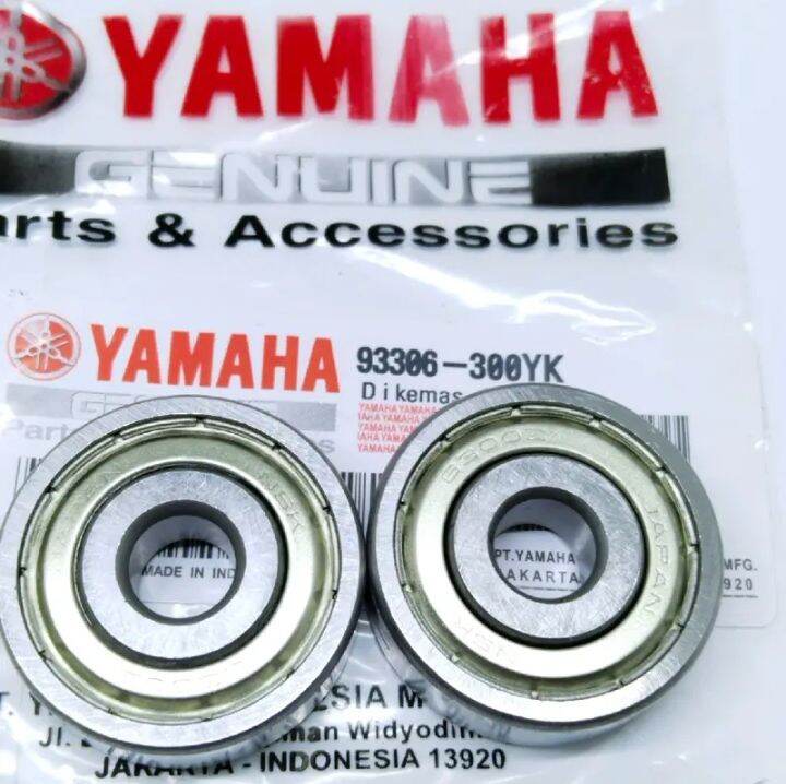 Bearing Roda depan set Kanan dan kiri-6300Z Nmax Lama-Nmax new-Aerox ...