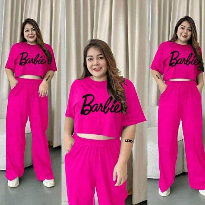 Plus size Barbie Inspired Coordinates Trendy & Fashionable Wide leg ...