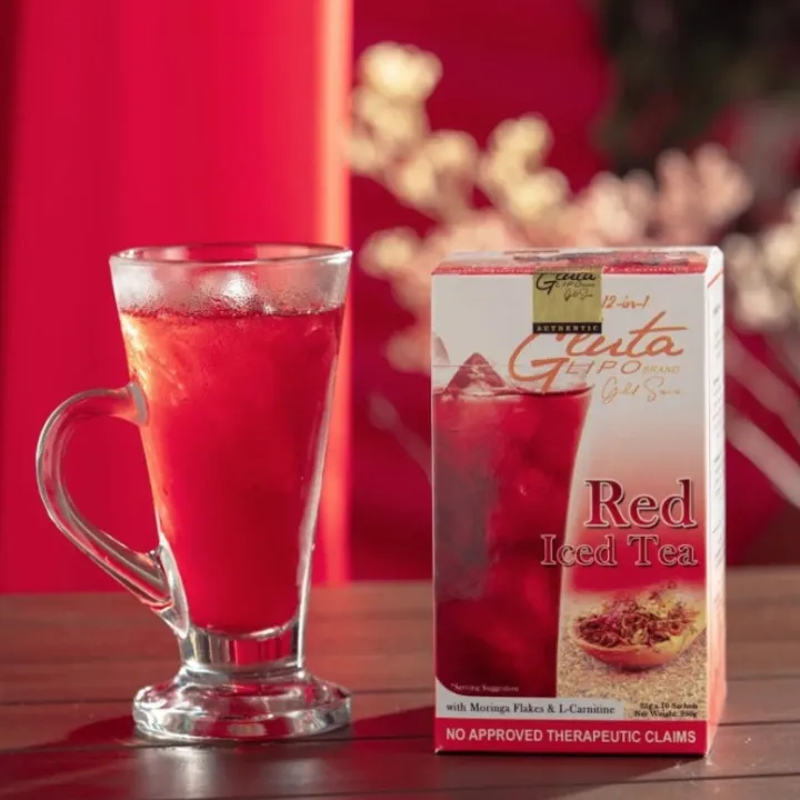 Gluta Lipo Brand 12-in-1 Gold Series Red Iced Tea | Lazada PH