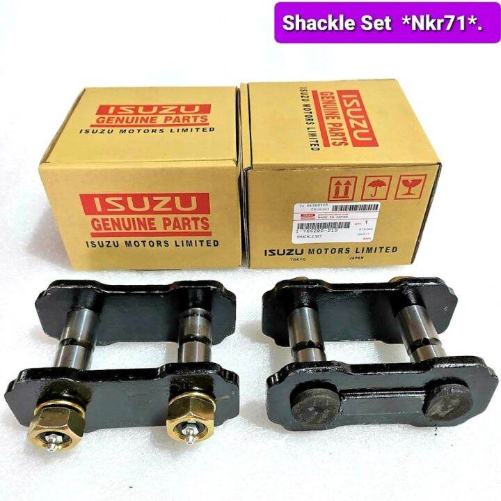 SHACKLE SET ANTING ANTING PER DEPAN ISUZU ELF NKR 71 ORIGINAL 1PC ...