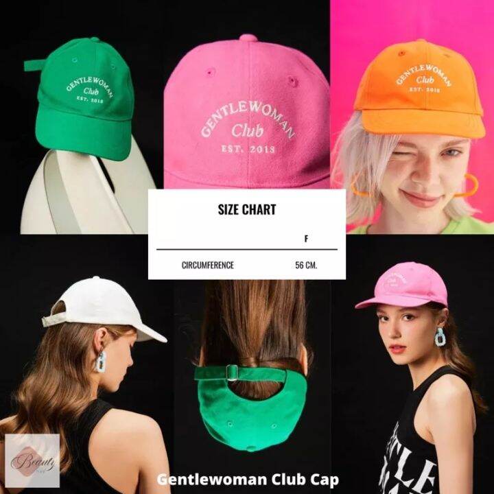หมวก Gentlewoman Club Cap หมวกแก๊ป GW | Lazada.co.th