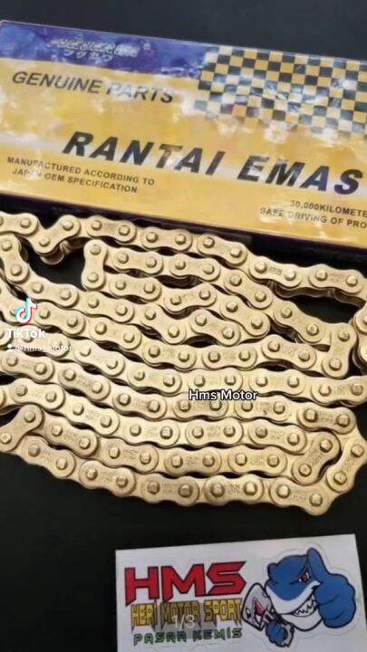 RANTAI KUNING MOTOR MAS/RANTAI GOLD FUKUKAWA 428H 120L | Lazada Indonesia