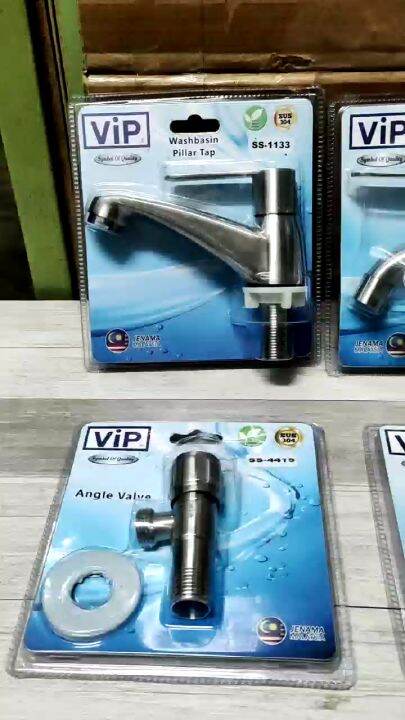 VIP BRAND STAINLESS STEEL Two Way Tap -Malaysia Brand / SUS304 | Lazada