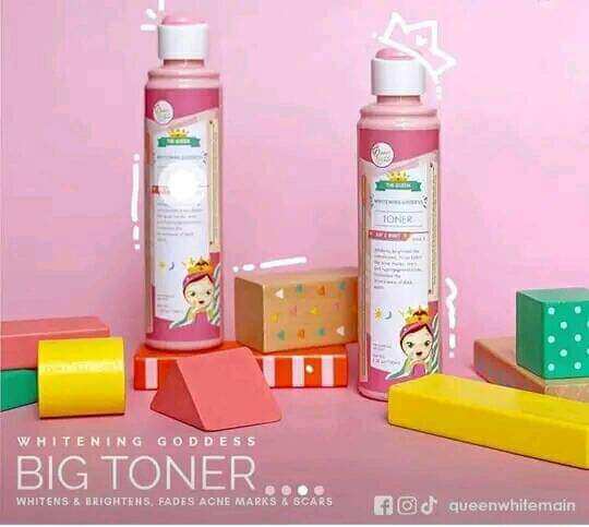 QUEEN WHITE REJUV & GODDESS BIG TONER | Lazada PH