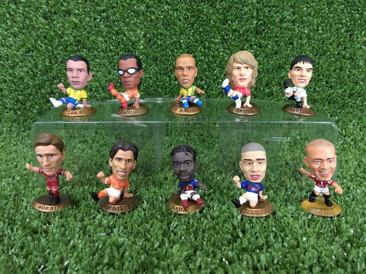 Microstars ซีรีส์ของแท้โมเดลตุ๊กตาฟุตบอลตุ๊กตาประกอบและลงสีเองทั้งชุด ...