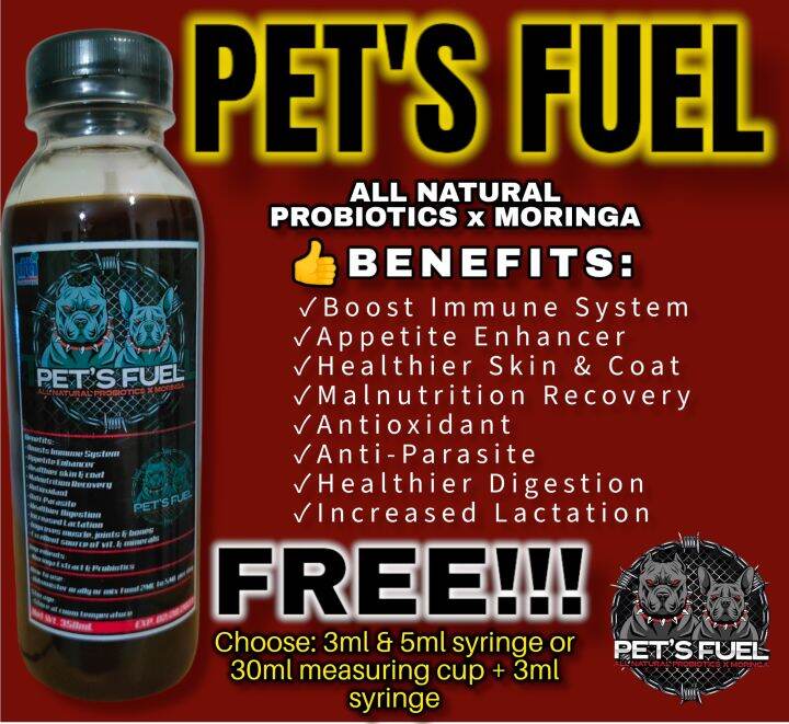 PETS FUEL Moringa + Probiotics Pet Supplement 350ml (ORIGINAL) | Lazada PH