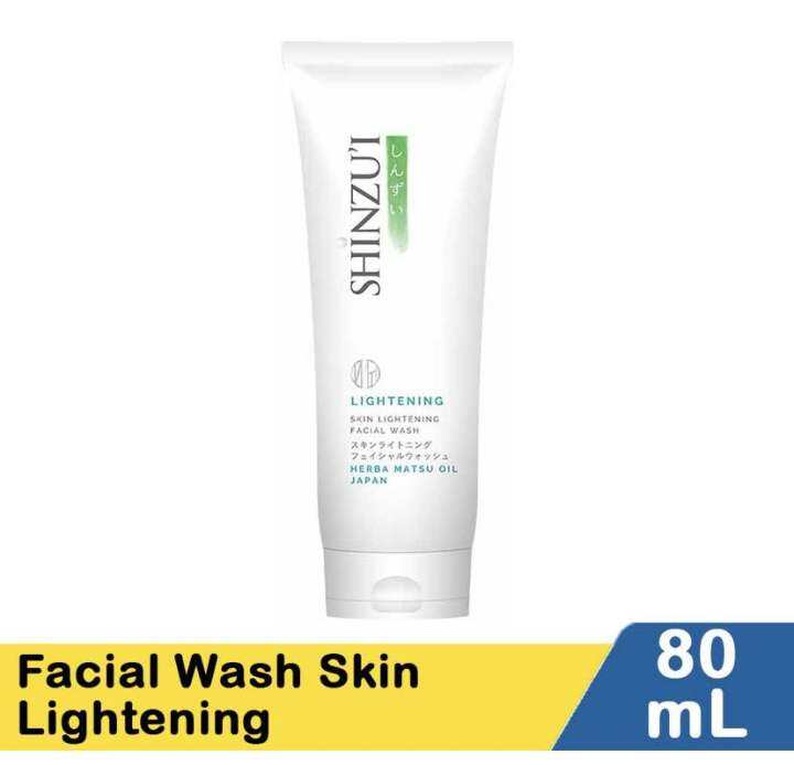 Shinzui Facial Wash Skin Lightening 80Ml | Lazada Indonesia