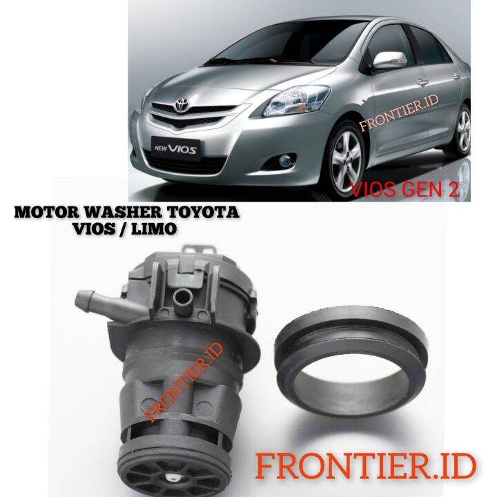 MOTOR POMPA AIR WIPER WASHER PUMP TOYOTA VIOS LIMO GEN 2 3 YARIS BAKPAU LELE | Lazada Indonesia