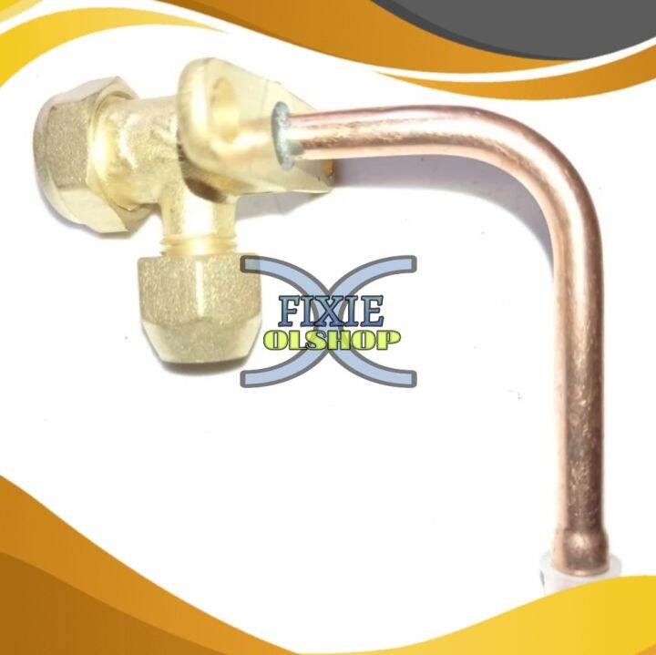 kran valve outdoor ac 1/4 dan 3/8 air conditioner | Lazada Indonesia