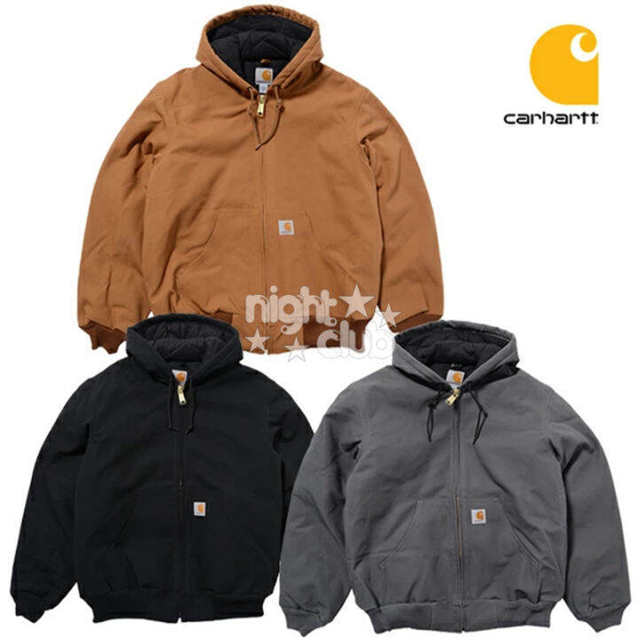 Carhartt j140 Active jacket เสื้อแจ็คเก็ตแนวช่างกลสไตล์อเมริกันแบบหนา ...