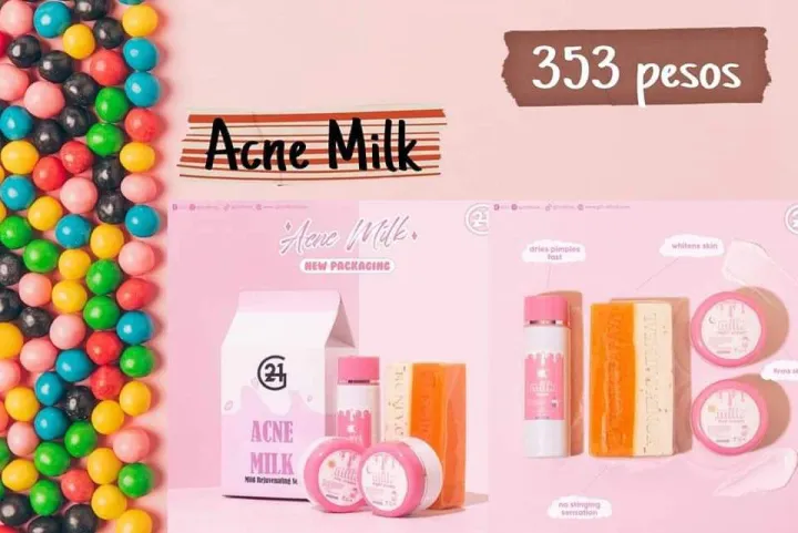 *AUTHENTIC* G21 ACNE MILK SET | Lazada PH