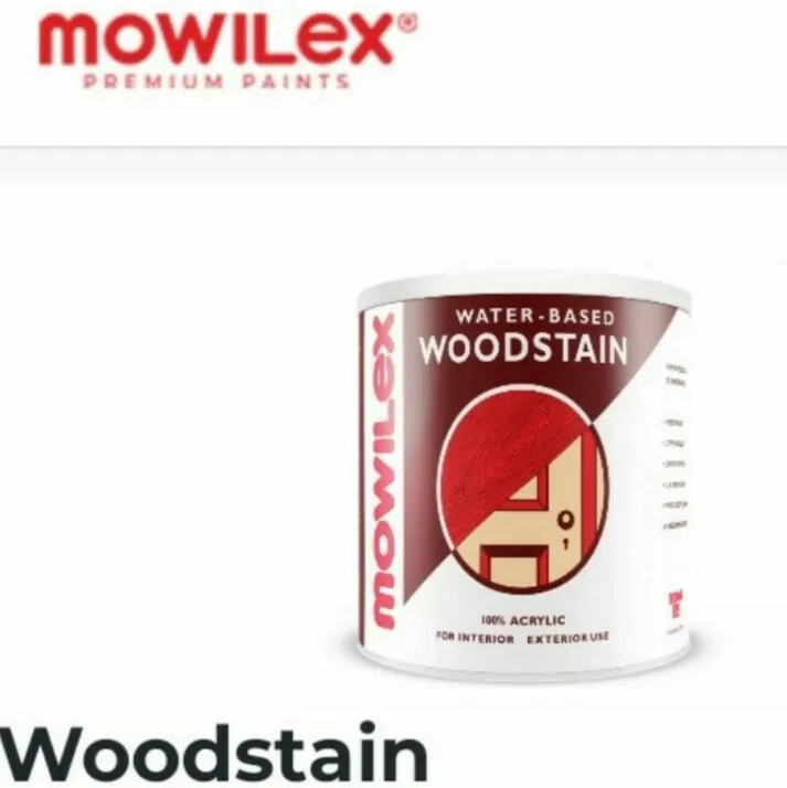 Cat Politur Kayu Mowilex Woodstain Waterbased 1 Liter Terlaris | Lazada Indonesia