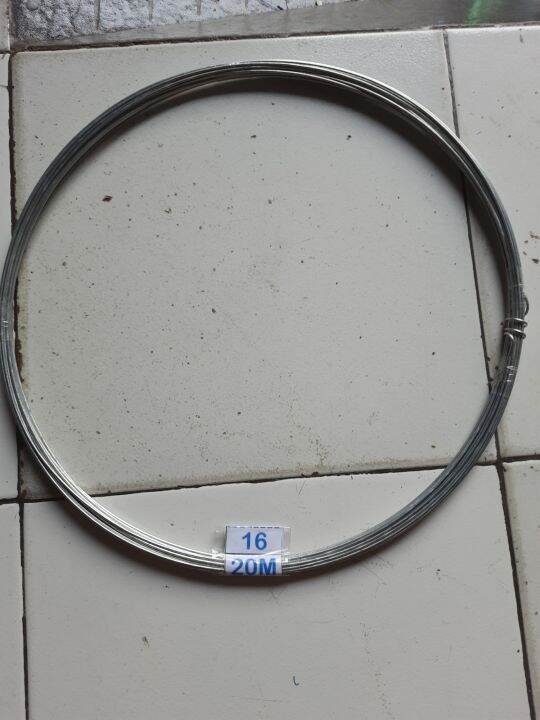 kawat seng 16 BWG galvanis 1,6mm kawat ikat | Lazada Indonesia