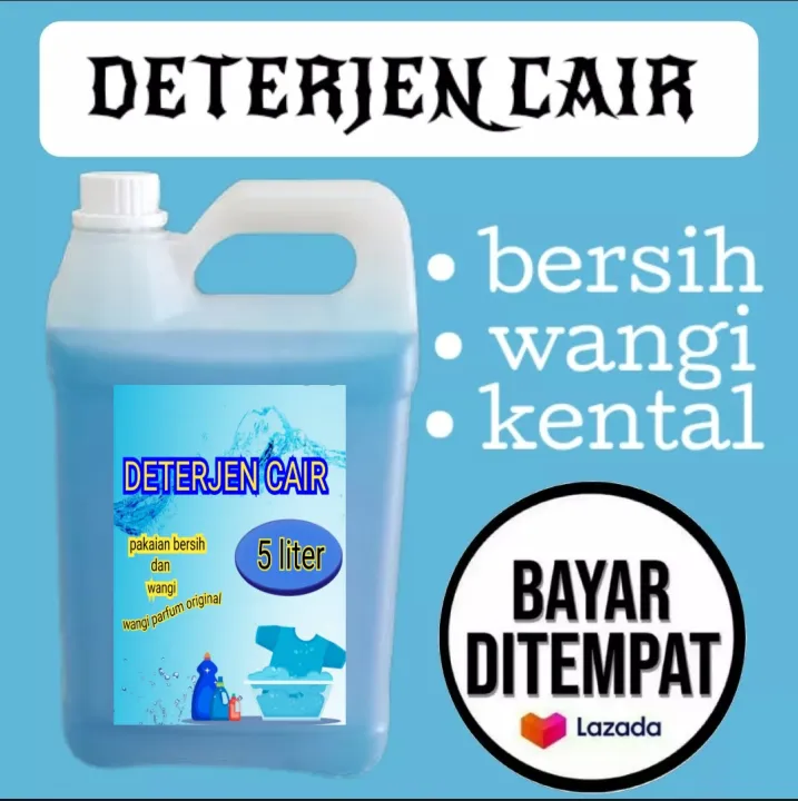 DETERGEN liquid : ( blue ) , pakaian jadi bersih dan wangi pemakaian ...