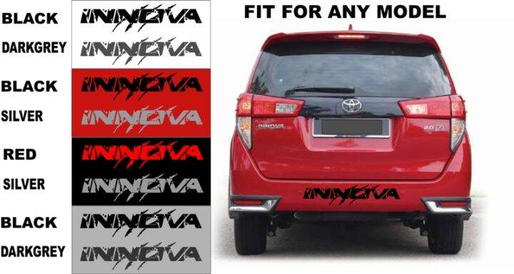 INNOVA Rear Sticker with Monster Claw Design | Lazada PH