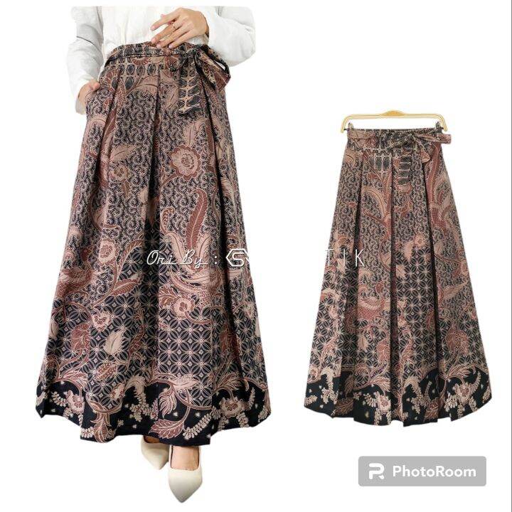 ROK BATIK KONDANGAN WANITA BAWAHAN KEBAYA MODERN MODEL TERBARU 2023 PAYUNG REMPEL KLOK PREMIUM ...