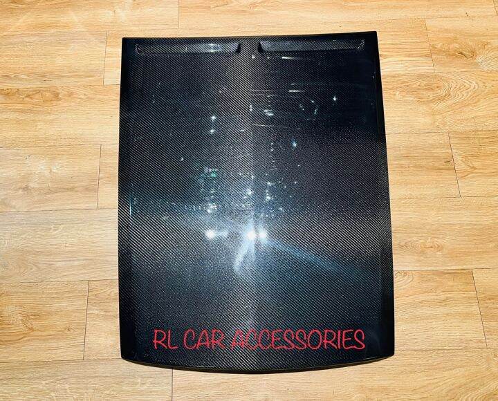 Ford Mustang carbon fiber front center bonnet scoop air vent bonet hood ...