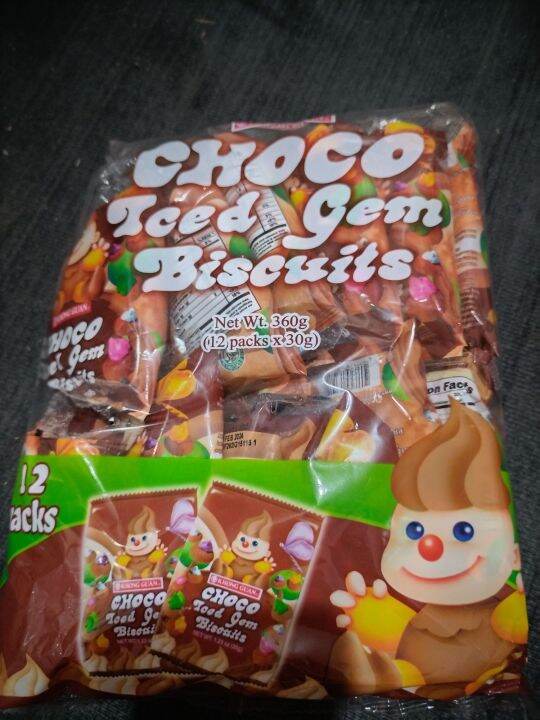Choco Iced Gem 12 packs 360 grams | Lazada PH