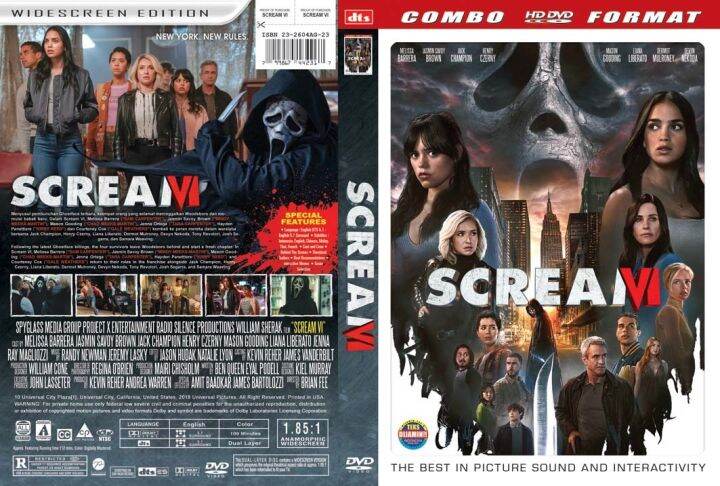 KASET DVD FILM HOROR MYSTERY 2023 : SCREAM Vl | Lazada Indonesia