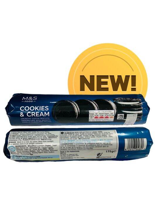Marks & Spencer Cookies and Cream 175G | Lazada PH