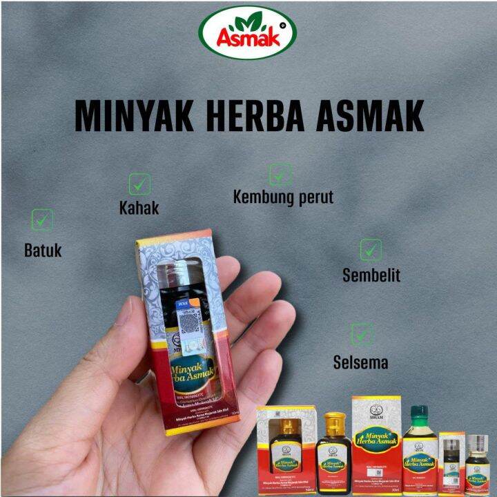 Minyak Herba Asmak 10ml | Lazada
