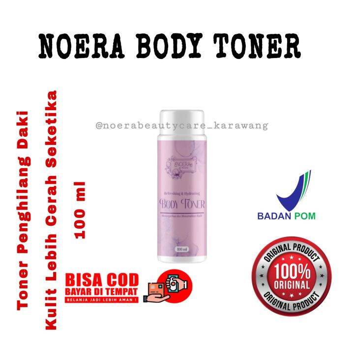 (READY STOK) NOERA BODY TONER REFRESHING & HYDRATING BODY TONER BADAN ...