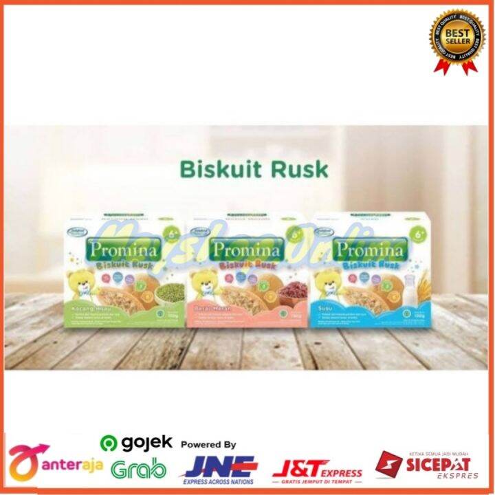 Promina Biskuit Rusk 6+ Biskuit baby 6 bulan 130gr biskuit promina ...