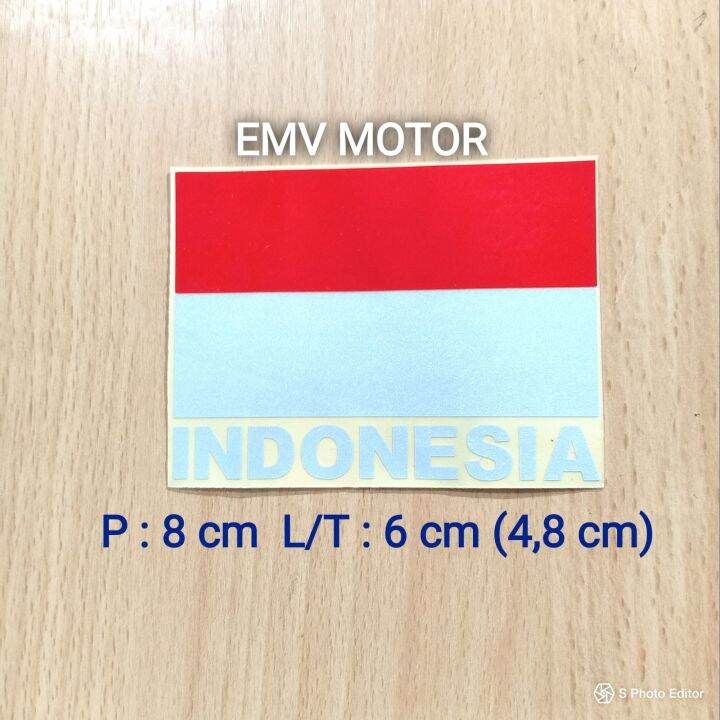 sticker bendera indonesia | Lazada Indonesia