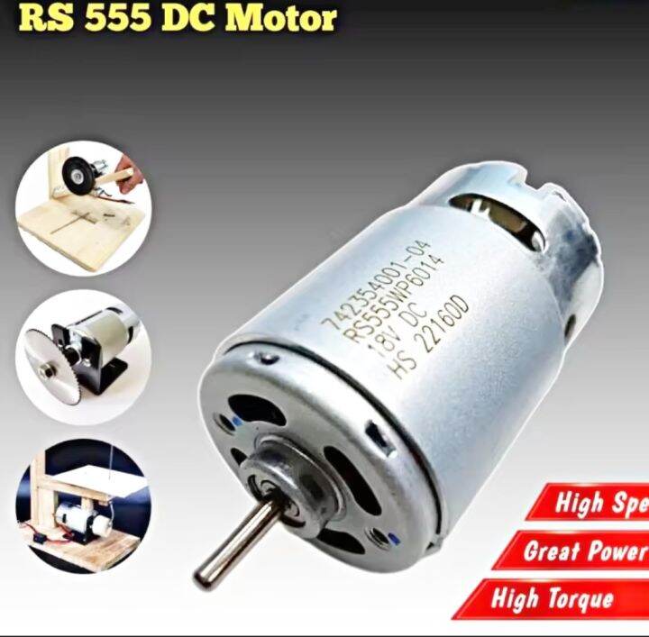 DINAMO DC RS 555 MOTOR 12V-18V | Lazada Indonesia