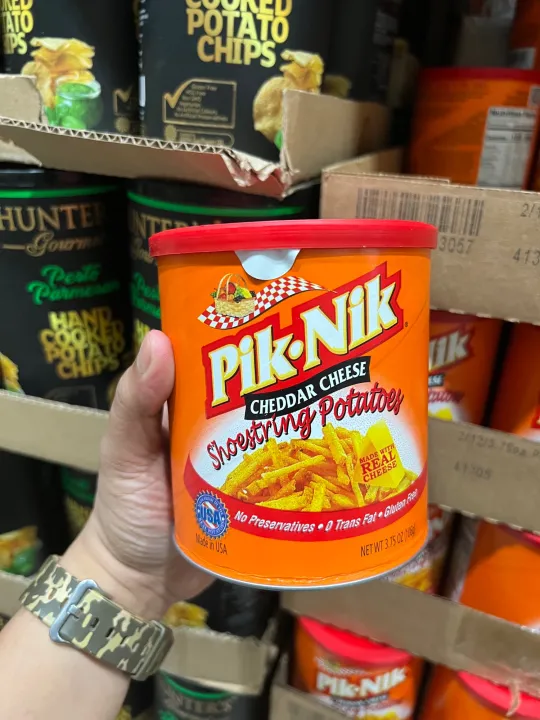 PIK-NIK CHEDDAR CHEESE SHOESTRING POTATOES | Lazada PH