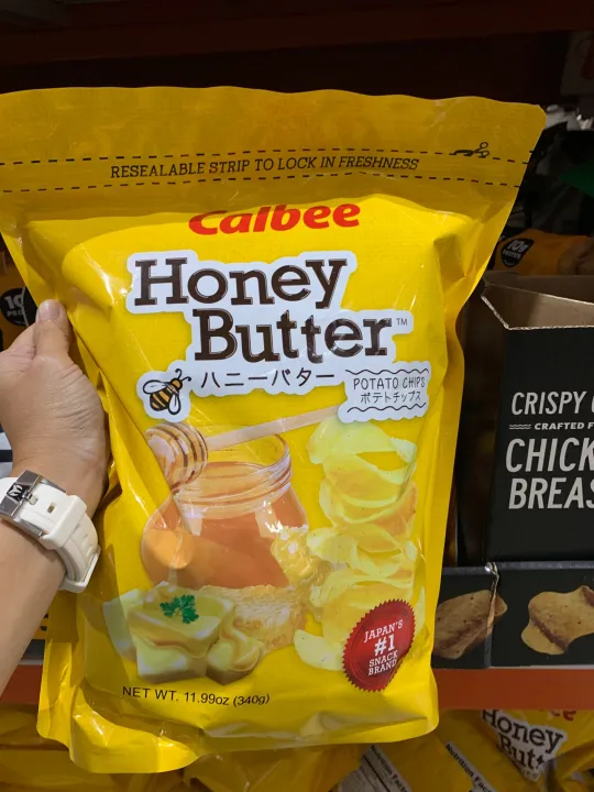 Calbee Honey Butter Potato Chips 340g | Lazada PH