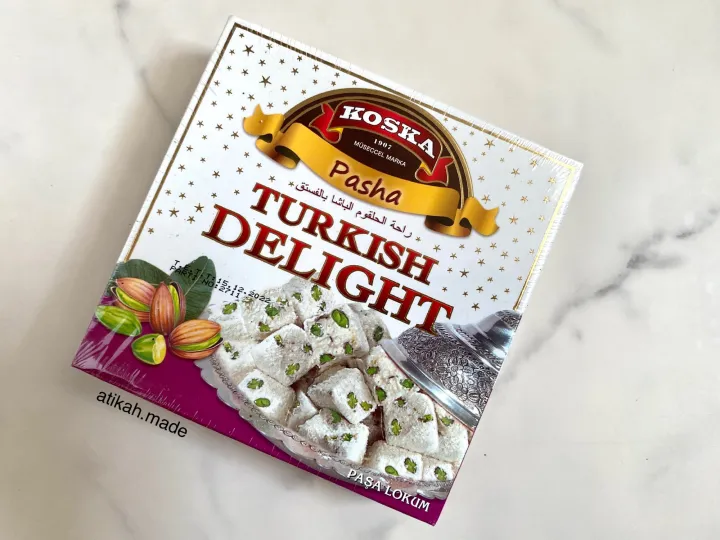 koska turkish delight Pasha flavour - เตอร์กิชดีไลท์ มะพร้าวพิสตาชิโอ ...