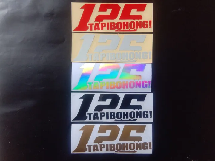 Stiker 125 tapi bohong cutting sticker acesoris variasi motor helm murah keren viral lucu dan ...