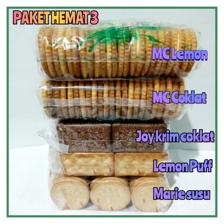 BISCUIT KHONG GUAN PAKET HEMAT 3 - biscuit aneka rasa | Lazada Indonesia