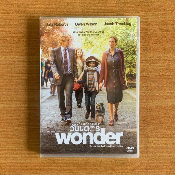 DVD : Wonder (2017) ชีวิตมหัศจรรย์วันเดอร์ [มือ 1] Julia Roberts / Owen ...