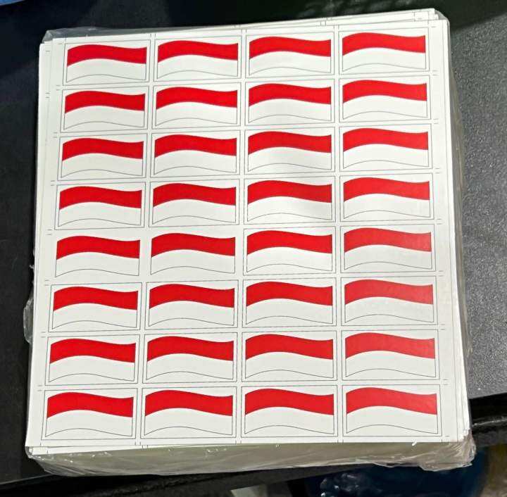 Stiker merah putih | Lazada Indonesia