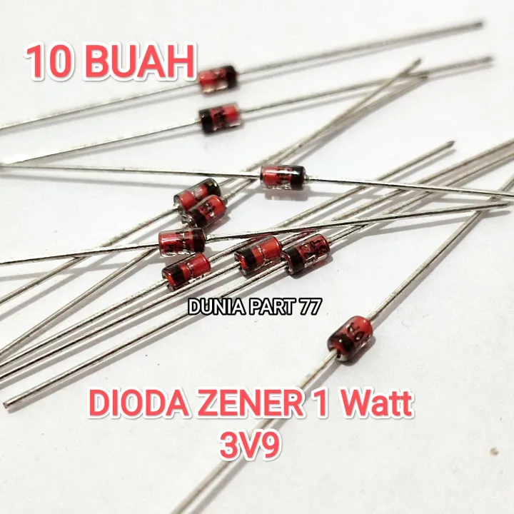 (10 BUAH) DIODA ZENER 1W 3V9 DIODE ZANER 1 WATT 3V9 | Lazada Indonesia