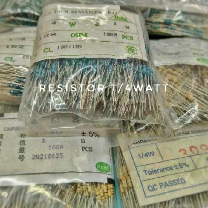 Resistor 1/4w 22K isi 1000bj | Lazada Indonesia