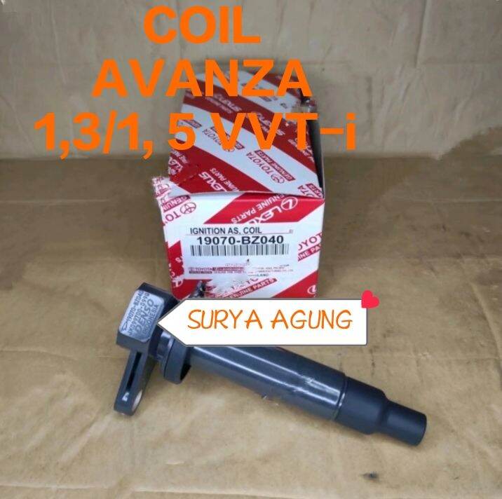 COIL INGNATION/ KOIL TOYOTA AVANZA VVT-I 1,3/1,5 GRANDMAX 19070-BZ040 ...